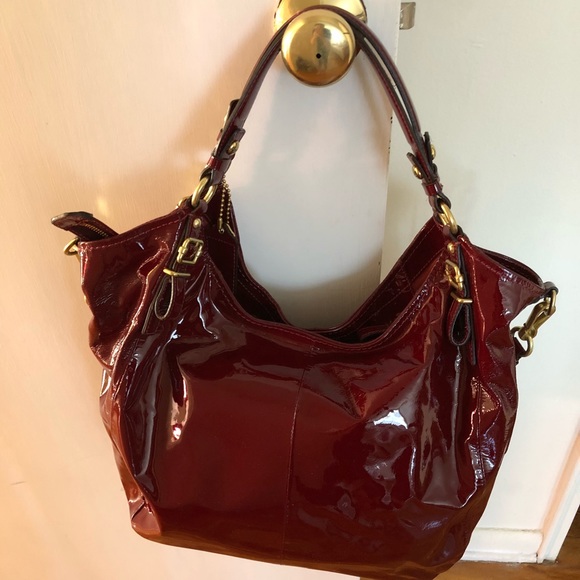 Coach | Bags | Coach Madison Patent Leather Shoulder Bag | Poshmark
